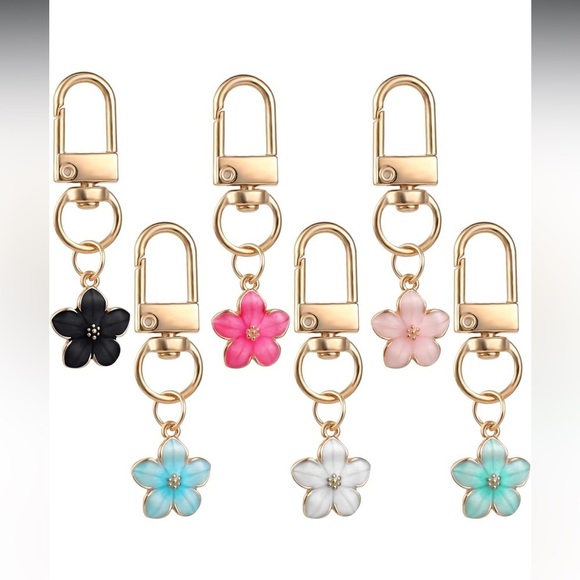 Accessories | Flower Bag Charm | Poshmark